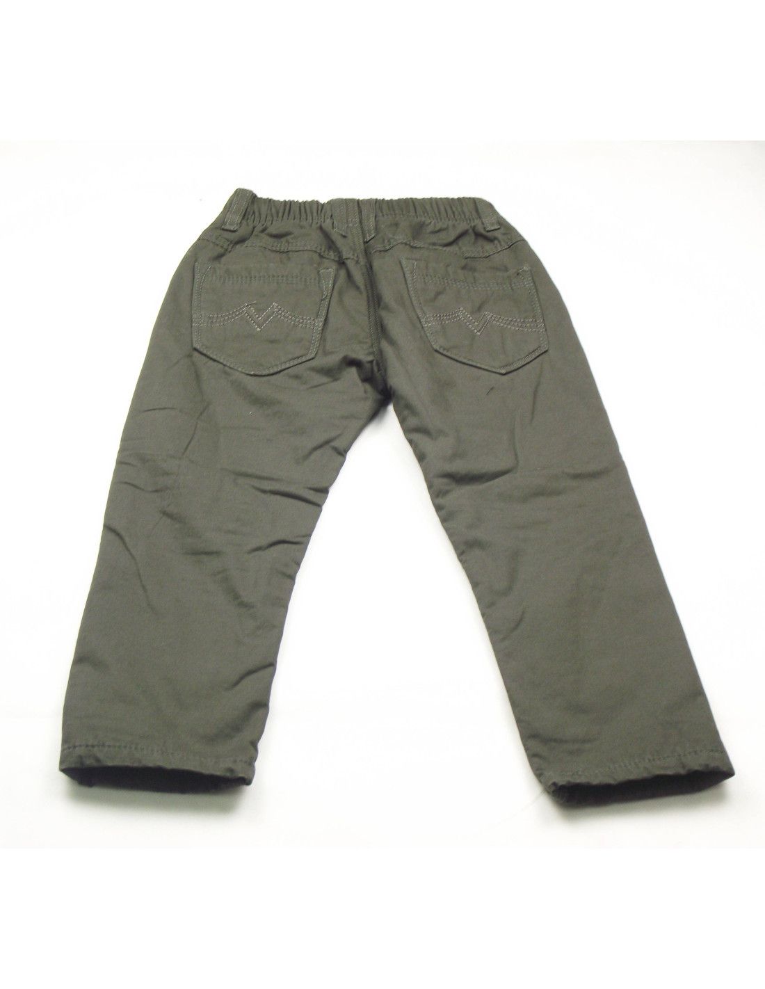 Ropa para niño|Pantalón forrado niño | dyley | Color Verde Talla 4 Años